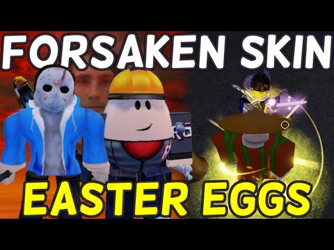 So I Tried Skins With SPECIAL HIDDEN Easter Eggs! (Forsaken)