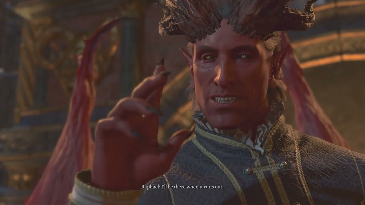 Baldur's Gate 3 : Accept Raphael's First Offer