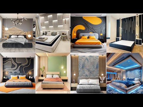 Latest Modern Bedroom Wall Designs 2025 | 2025 Room Wall decorating ideas | Home interior trends