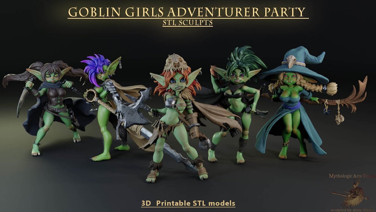 Goblin Girls Adventurer Set Kickstarter Video