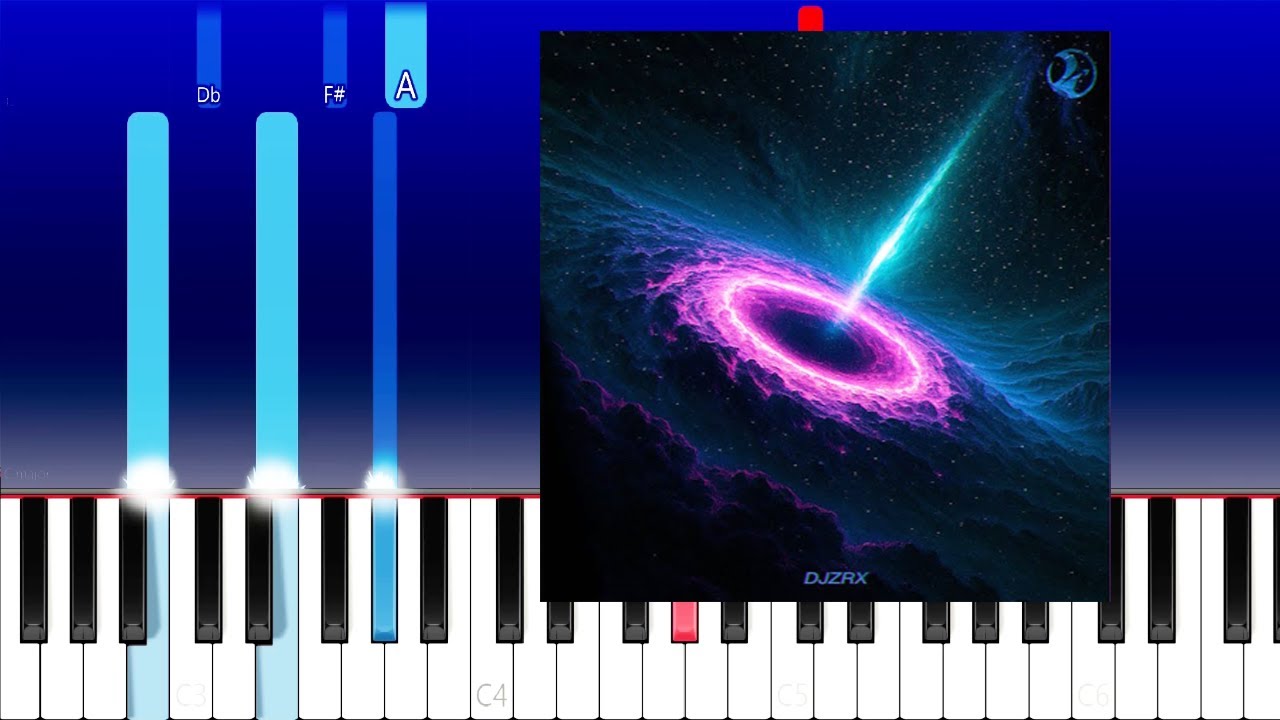 VEKI VEKI - DJZRX, motty, Rodricci, Launch13 (Piano Tutorial)