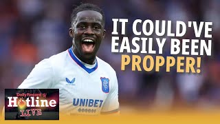 Clinton Nsiala gets ultimate Rangers show of support as Cyriel Dessers ...