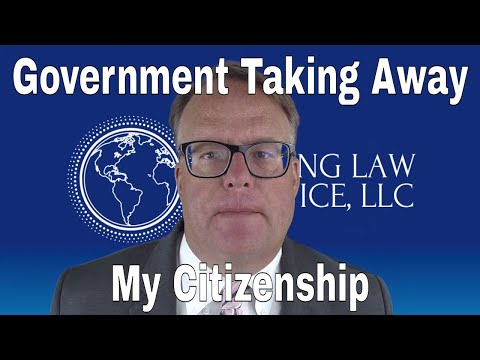 Can the Government Take Away Your Citizenship?