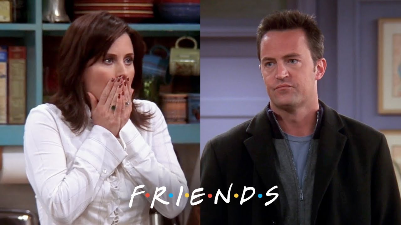Chandler and Monica Find Out If They Got the House | Friends