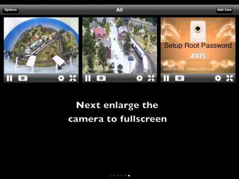 Setting up your AXIS Camera's Root Password