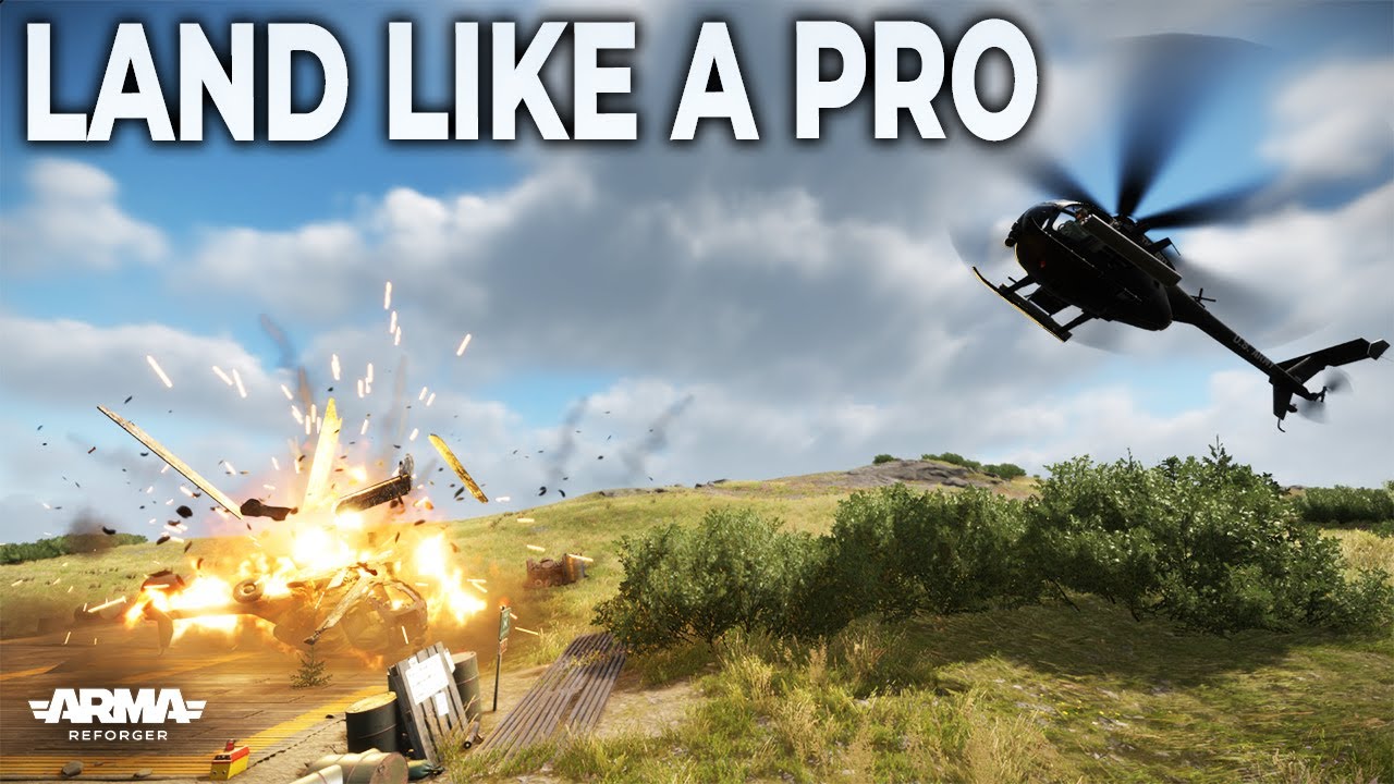 The BEST WAY to Practice Flying & Landings in Arma Reforger