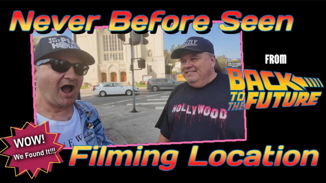Back To The Future NEW Filming Location! Never Before Seen - And Dance Location 