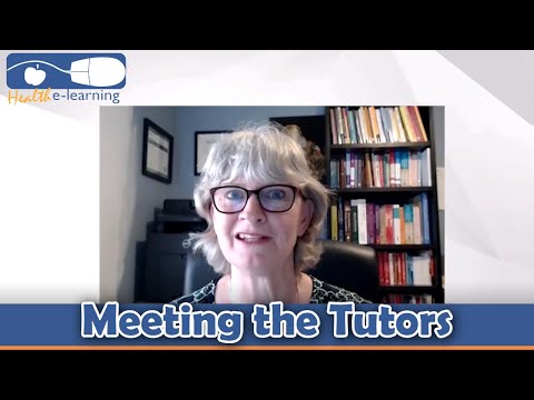 Meeting the Tutors - Carole Dobrich | Health e-Learning