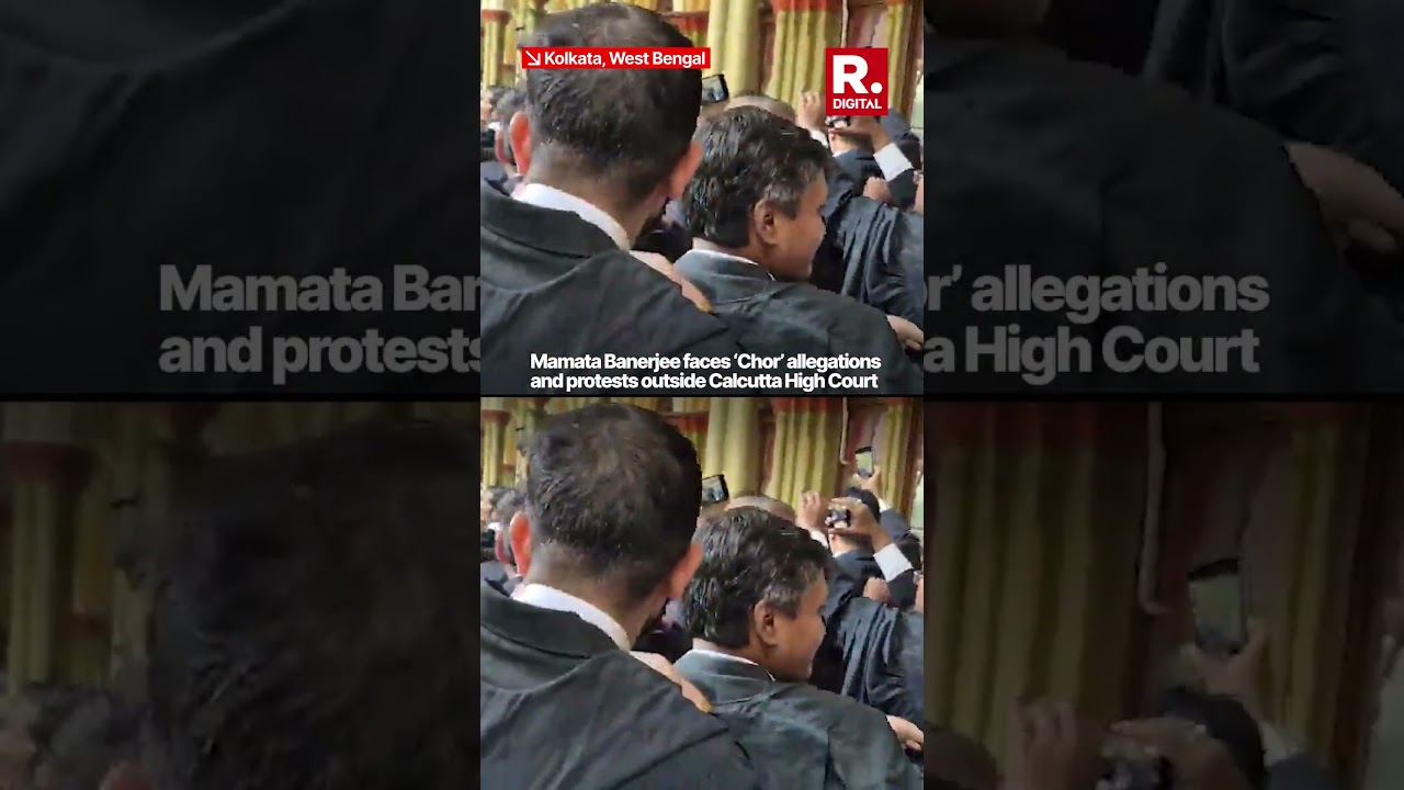 ‘Chor Chor’ Slogans Raised Against Mamata Banerjee At Calcutta High Court