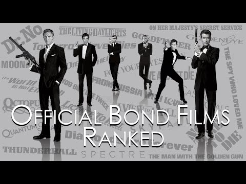 Official Bond Films Ranked (Complete Countdown)