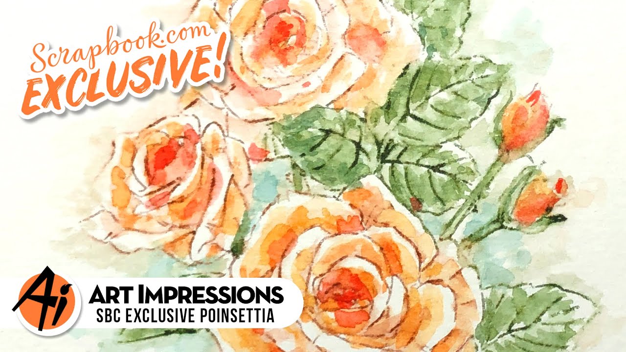 Ai Watercolor - Scrapbook.com Roses Set Exclusive