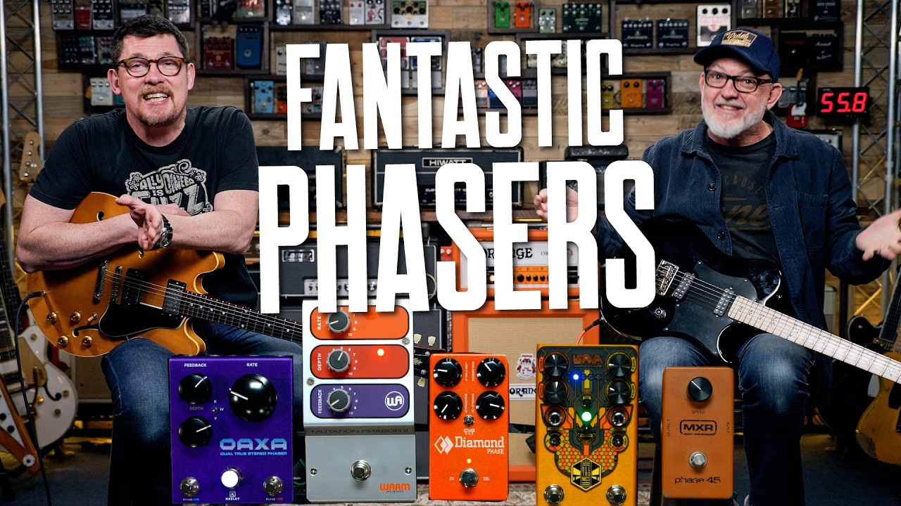 Five Fantastic Phasers [Plus Phaser Tips & Tricks – Diamond, MXR, Beetronics, Warm Audio & Keeley]
