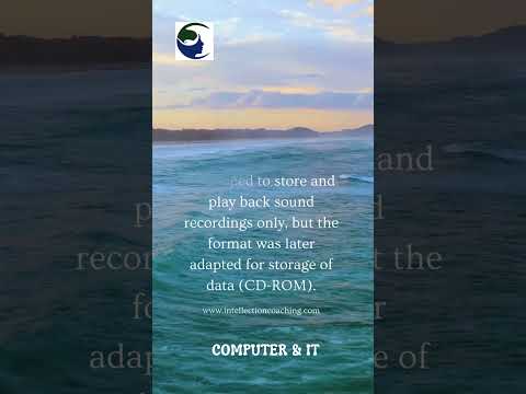 A compact disc CD is a data storage system of the type Optical
