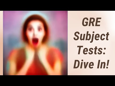 Master the GRE: Dive into Subject Tests!