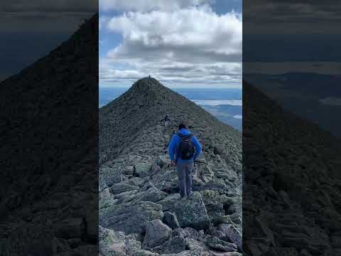 Knife Edge #maine #katahdin #baxter #hiking #appalachiantrail
