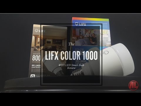 Lifx Color 1000 WIFI LED Smart Bulb Review