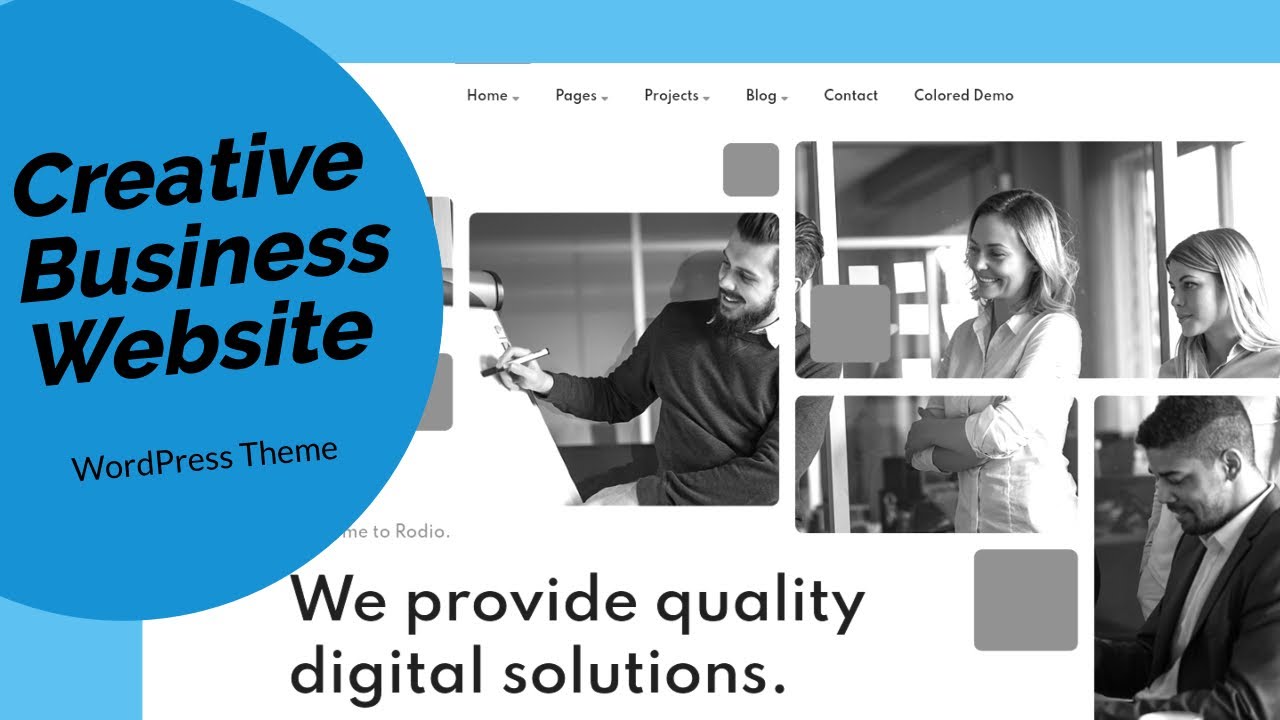 NextGen Website for Agency, Portfolio, and IT Company | Creative Multipurpose WordPress Theme