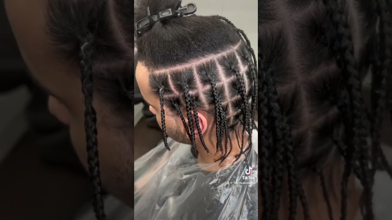 Mens Single Braids