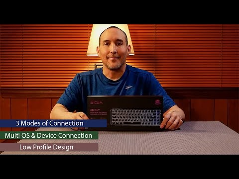 EKSA Wireless RGB Mechanical Gaming Keyboard Review