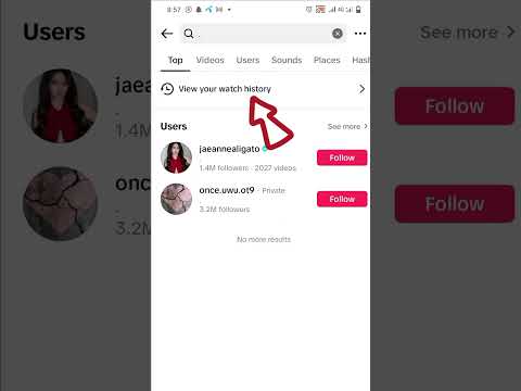 See your TikTok watch History | watch your Tiktok activity