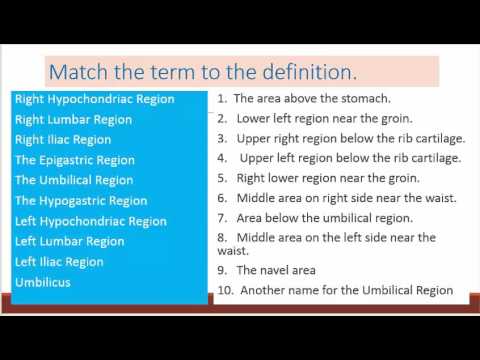 Medical Terminology Lesson 12 Quiz