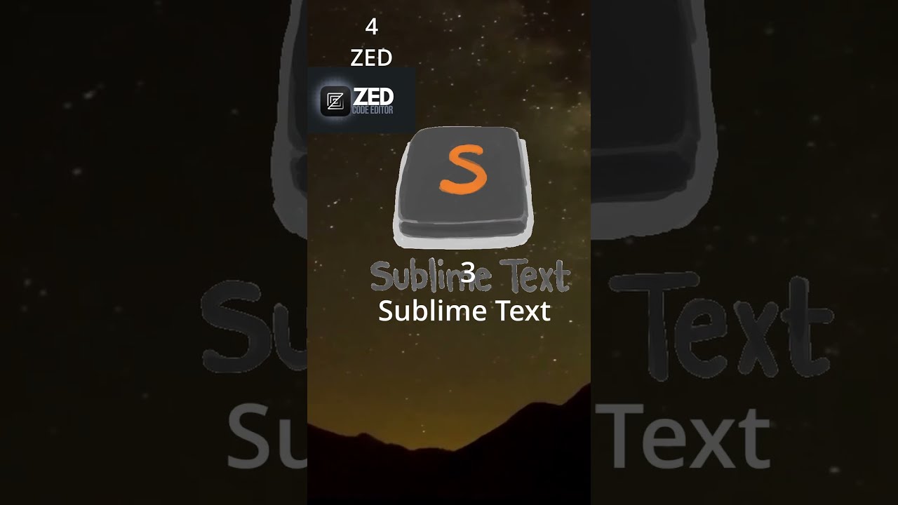 Top free Code Editors 2025 #coding #programming #codeeditor