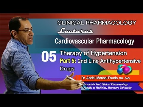 Cardiovascular Pharmacology (Ar) - 05 - 2nd line antihypertensive drugs