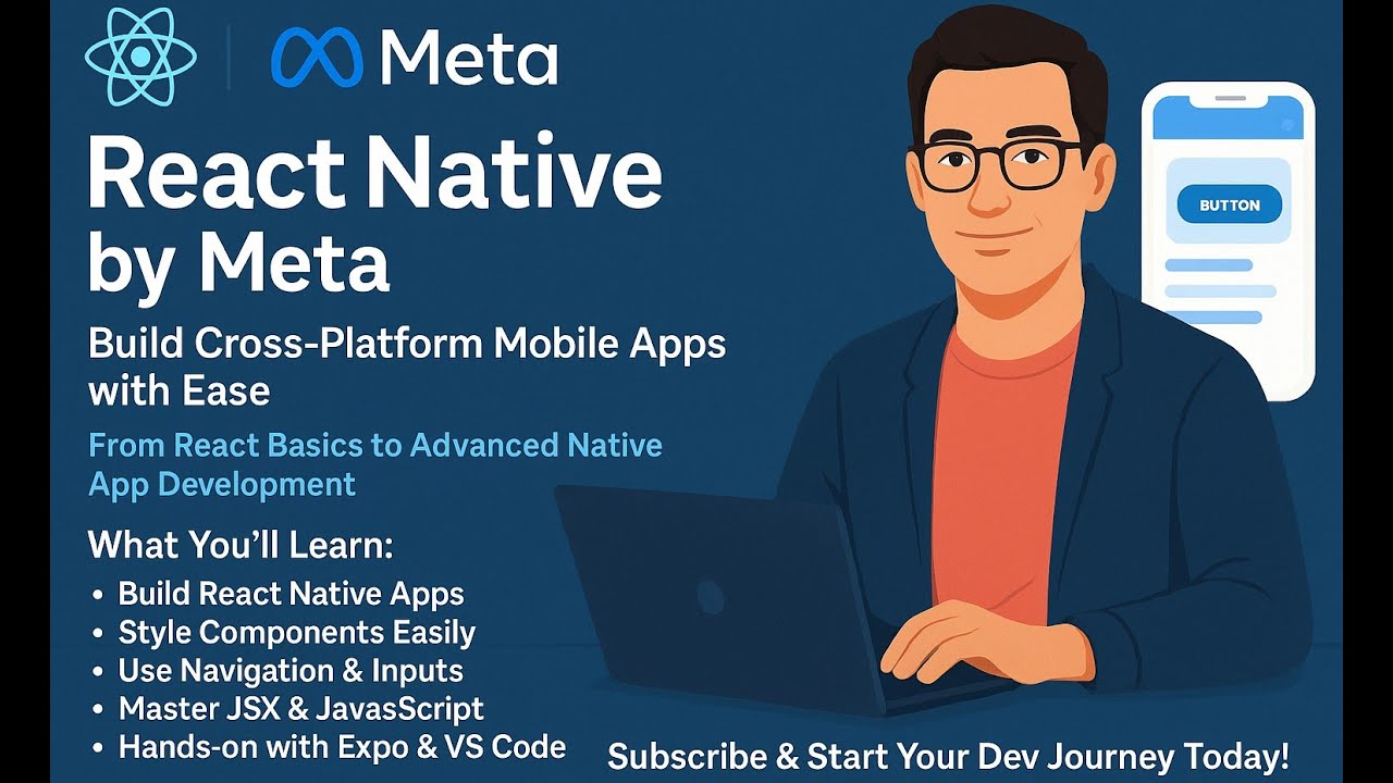 React Native Full Course by Meta | Build Cross-Platform Apps with Real Projects