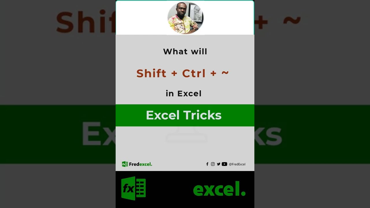 What will Ctrl + Shift + ~ Do