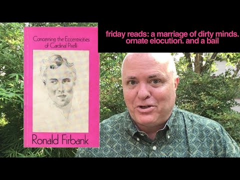 Friday Reads: A Marriage of Dirty Minds. Ornate Elocution. And a Bail