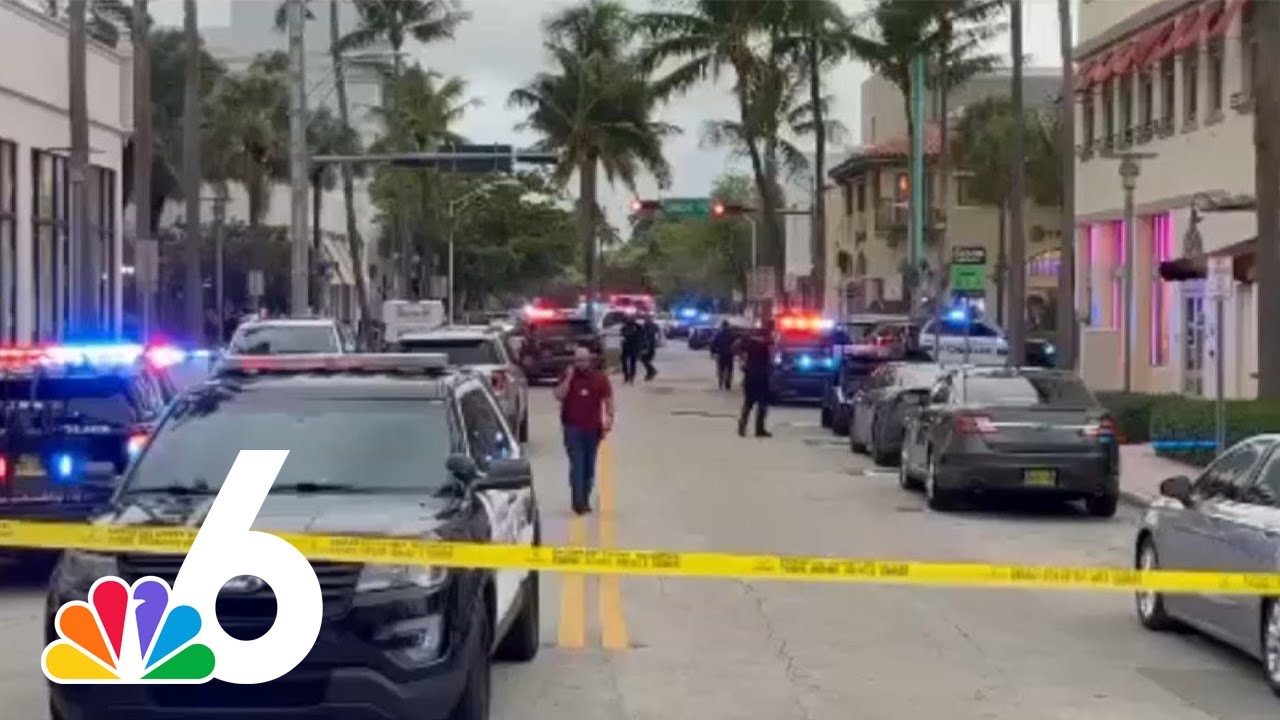 Knife-wielding man dies after being shot by Miami Beach police officer