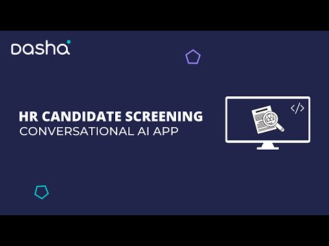 Conversational AI for candidate screening automation