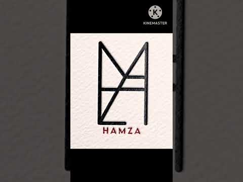 |clandestina| #Hamza Name create to brand🖤 #shorts #ytshorts Name making to brand logo Comment name.