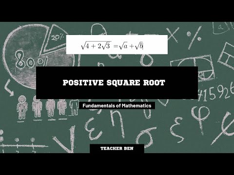 What is positive square root?