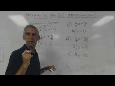 10 12 16 8th Factoring out the GCF