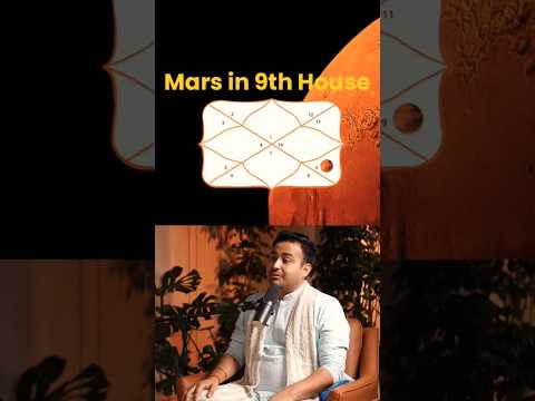 Mars (Mangal) in The 9th House of Birth Chart Horoscope - Explained by Arun Pandit Ji #mars