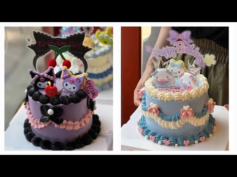 Kuromi vs Cinnamoroll (Birthday party decoration / Birthdaycake / Clothing /Accessories)