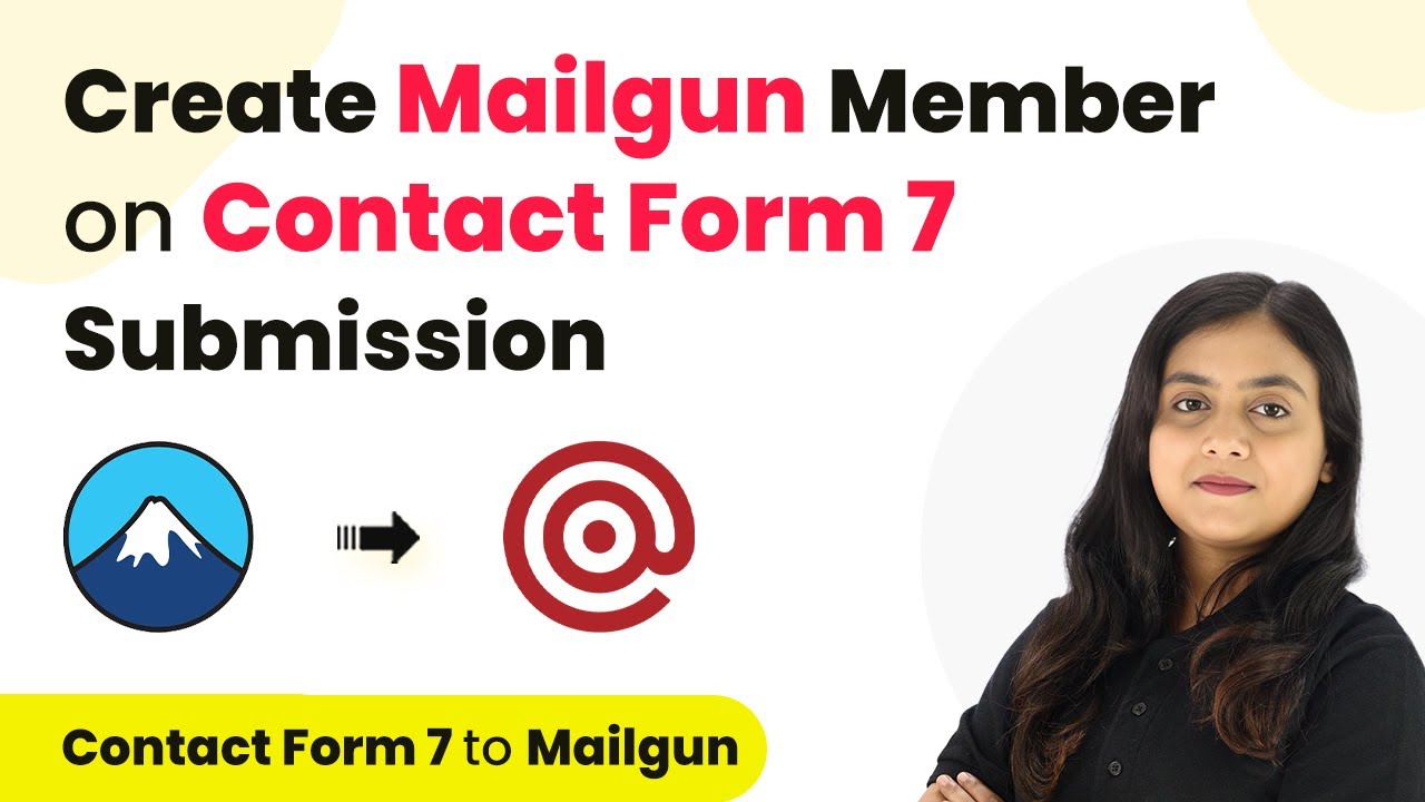 How to Create Mailgun Member on Contact Form 7 Submission | Contact Form 7 to Mailgun