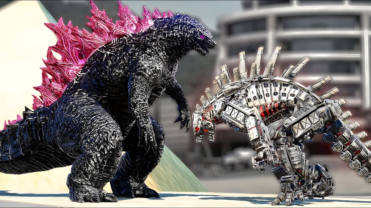 GODZILLA 2024 VS MECHA GODZILLA 2021 | Jurassic World Evolution (Monsterverse Mods)
