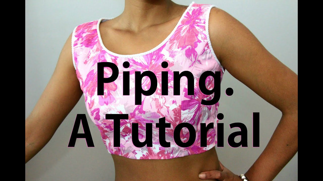 How To Sew Piping