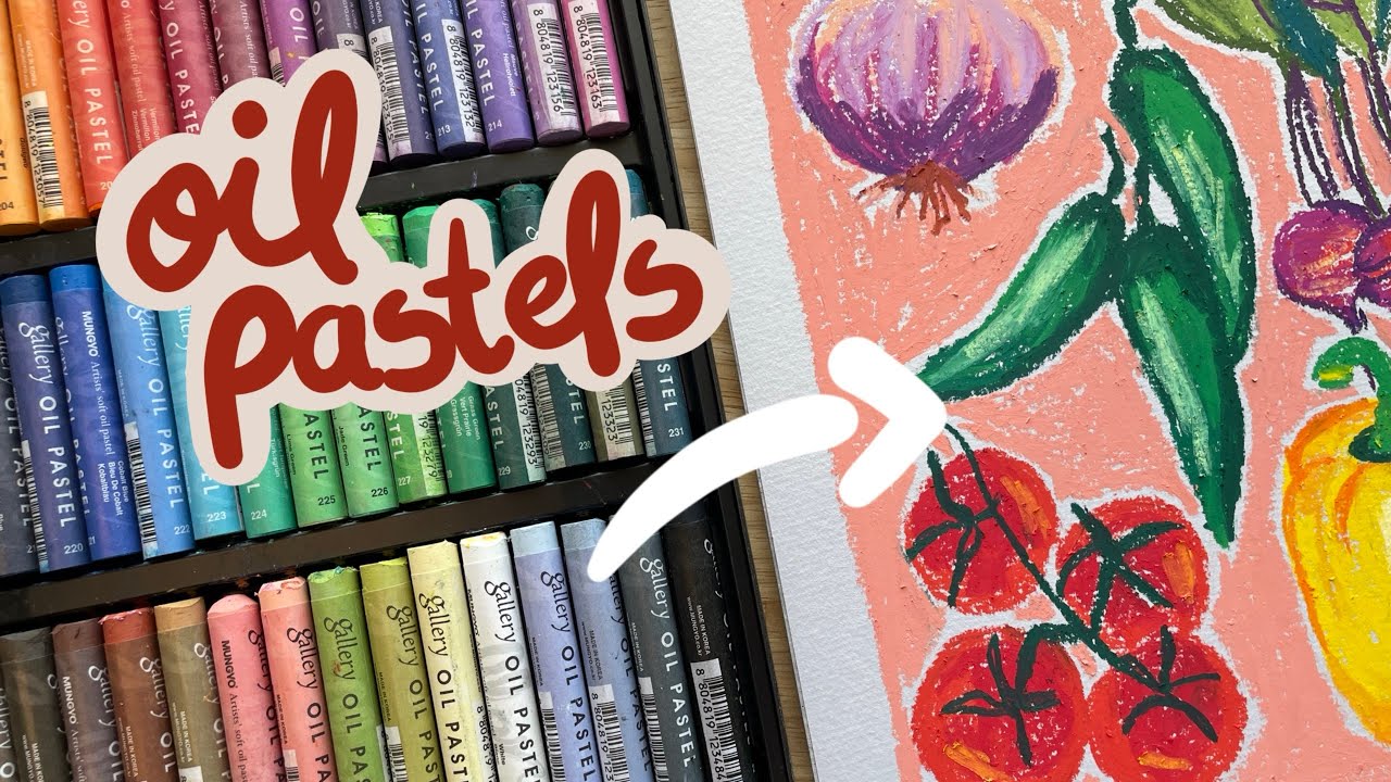 Mungyo Gallery OIL PASTELS - 48 color set 🖍️