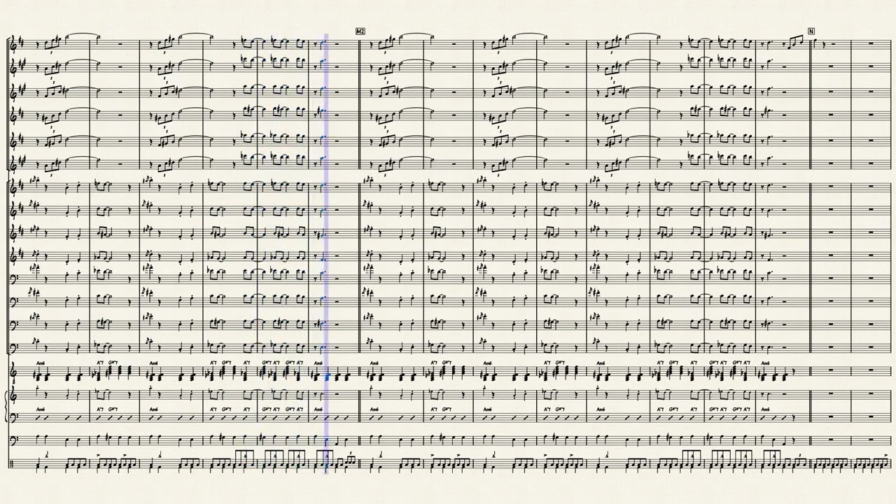 Sing Sing Sing (Benny Goodman) - Full Big Band Score