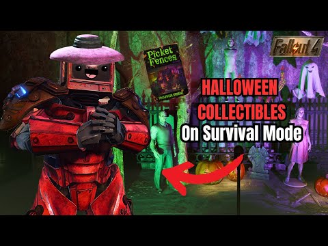 Unlocking ALL Halloween Collectibles - All Hallows' Eve - Fallout 4 Guide