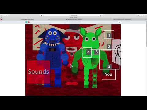 Playing a friend's FNaF fan games on scratch.