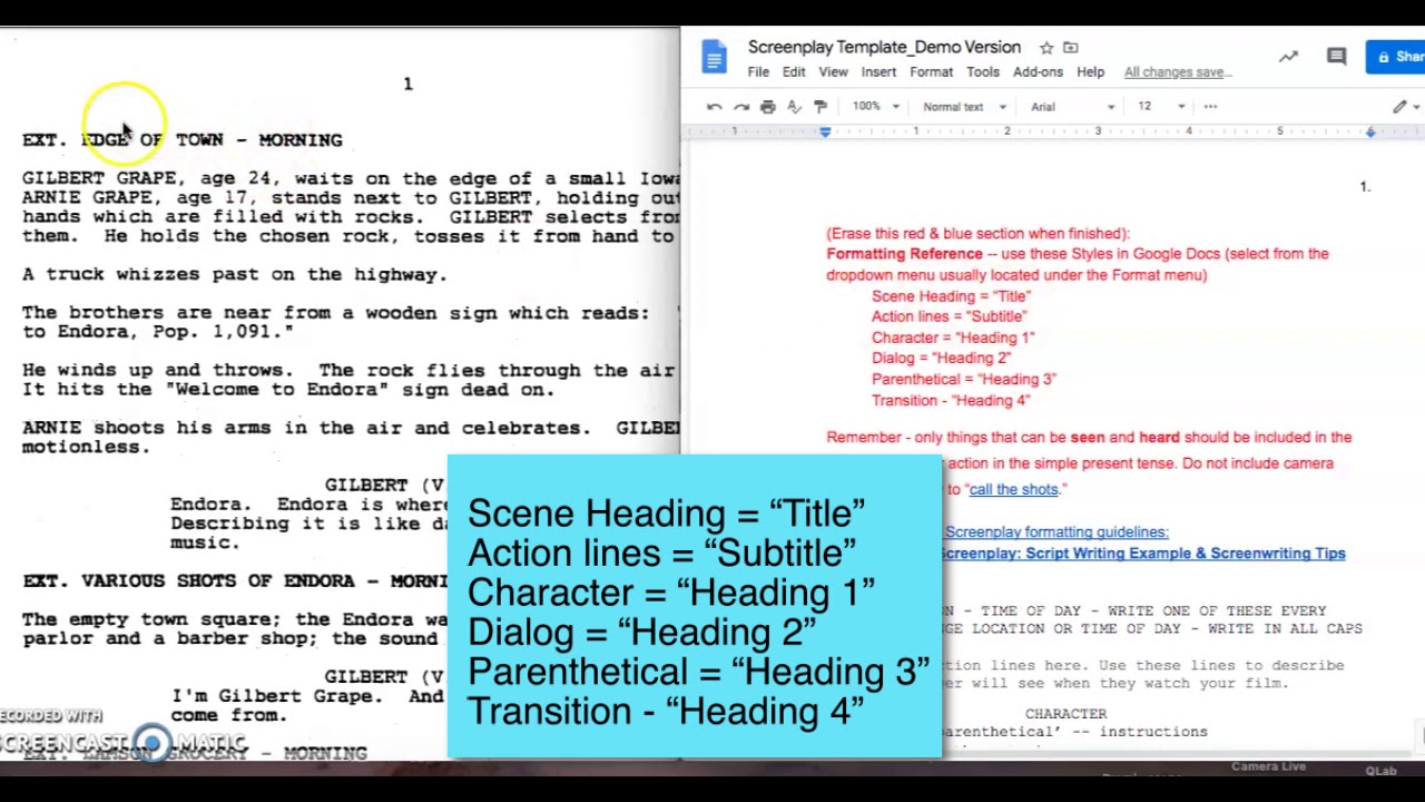 Whitus Tutorial Screenplay Template