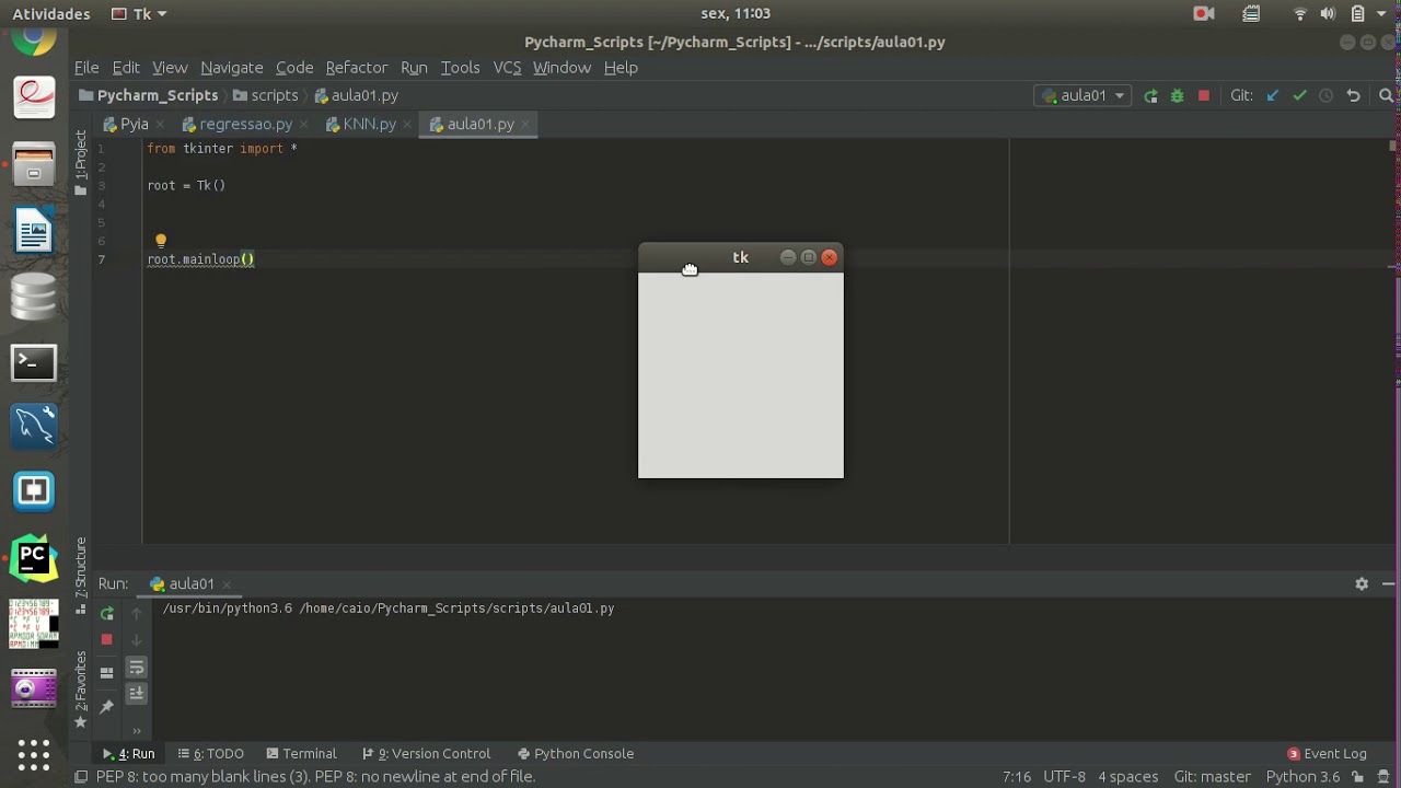 Tkinter   Como criar uma interface com python