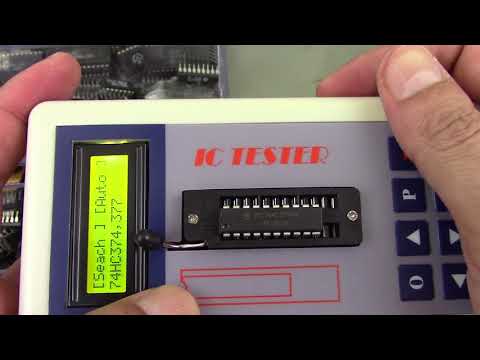 Testador de Circuito Integrado - Review, testes e como desmontar