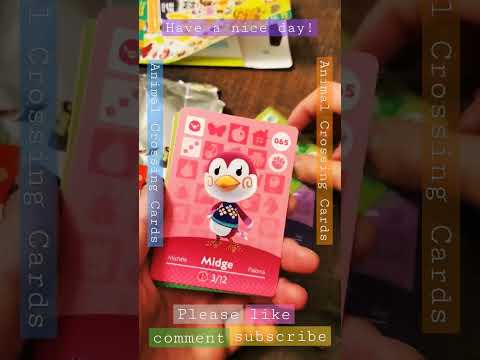 Animal Crossing Series 1 Amiibo Cards [Pack Opening] So CUTE! 😸