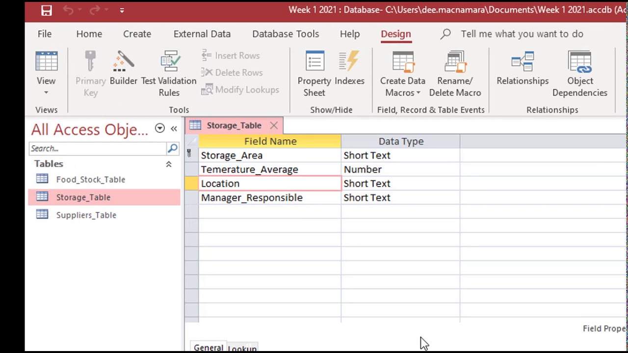 Access 365 Data Validation