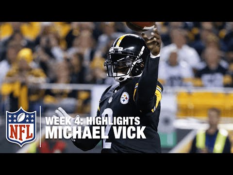 Michael Vick Highlights (Week 4) | Ravens vs. Steelers | NFL